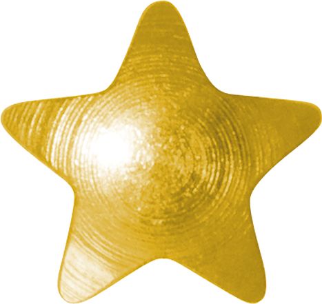 Prikbel Easy Piercy Classic Ster Ø 3,95 mm geel Online bij Hobby Klok ...